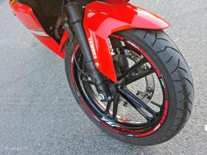 Красный Ямаха R 125 2009 в Алитус, объемом двигателя 0.13 л и пробегом 20 тыс. км за 2050 €, фото 14 на AUTOMOTO.COM.LV