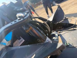 Black Yamaha R1 2002 in Ukmerge, with an engine capacity of 1.00 L and mileage of 100 thousand km for 1500 €, photo 12 on AUTOMOTO.COM.LV