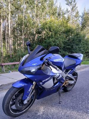 Zils Yamaha R1 2001 Šilalė, ar dzinēja tilpumu 1.00 L un nobraukumu 0 tūkst. km par 2000 €, foto 3 vietnē AUTOMOTO.COM.LV