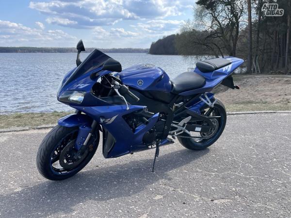 Zils Yamaha R1 2002 Kauņa, ar dzinēja tilpumu 1.00 L un nobraukumu 33 tūkst. km par 3399 €, foto 4 vietnē AUTOMOTO.COM.LV