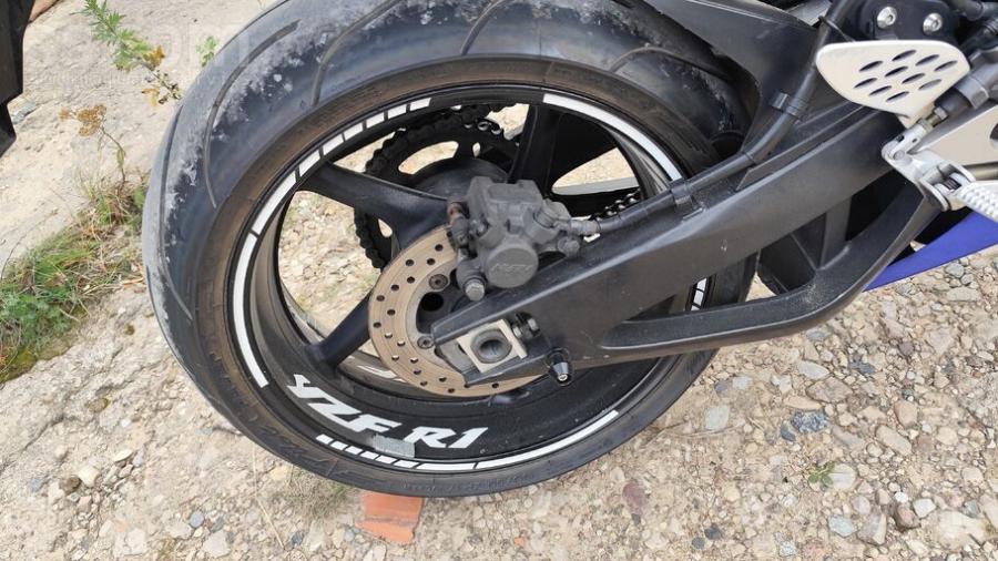Ямаха R1 2005 в Екабпилс, объемом двигателя 1.00 л и пробегом 0 тыс. км за 4950 €, фото 6 на AUTOMOTO.COM.LV