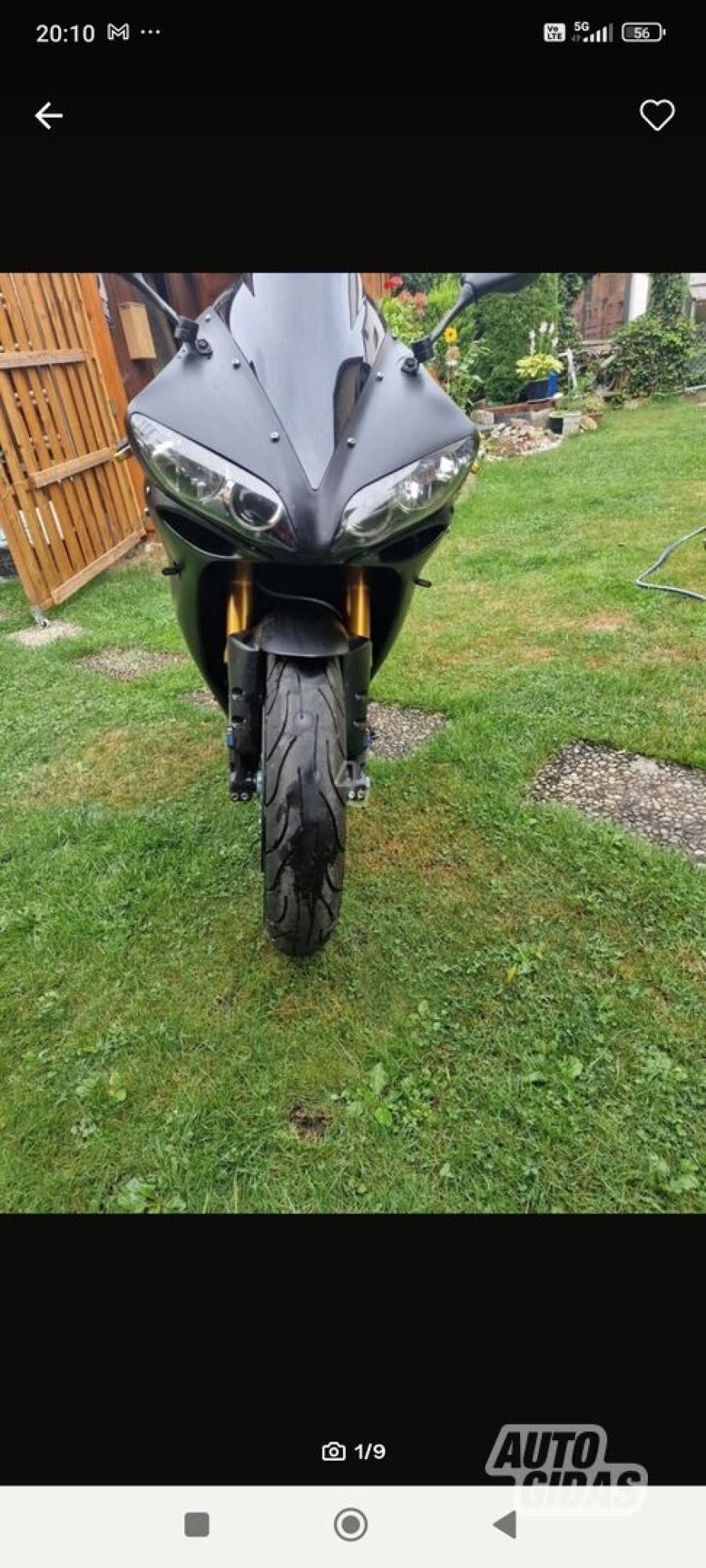 Yamaha R1 2006 in Vilnius, with an engine capacity of 0.00 L and mileage of 0 thousand km for 3150 €, photo 1 on AUTOMOTO.COM.LV
