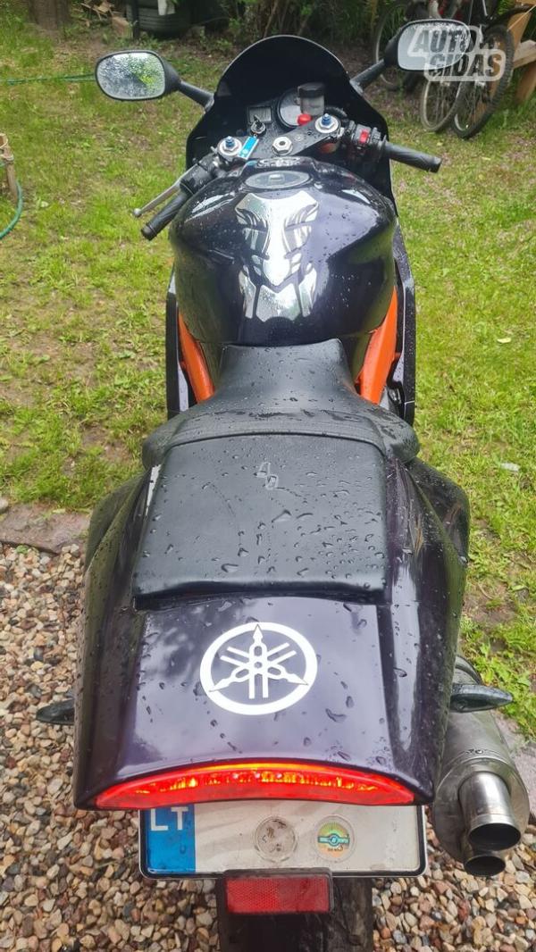 Violet Yamaha R1 1998 in Kaunas, with an engine capacity of 1.00 L and mileage of 0 thousand km for 2000 €, photo 7 on AUTOMOTO.COM.LV