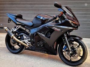 Черный Ямаха R6 2005 в Вильнюс, объемом двигателя 0.60 л и пробегом 37 тыс. км за 3650 €, фото  на AUTOMOTO.COM.LV