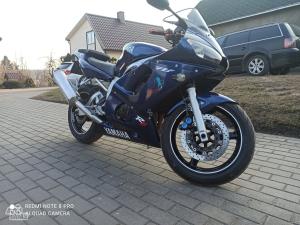 Синий Ямаха R6 2003 в Юрбаркас, объемом двигателя 0.60 л и пробегом 0 тыс. км за 2200 €, фото 7 на AUTOMOTO.COM.LV