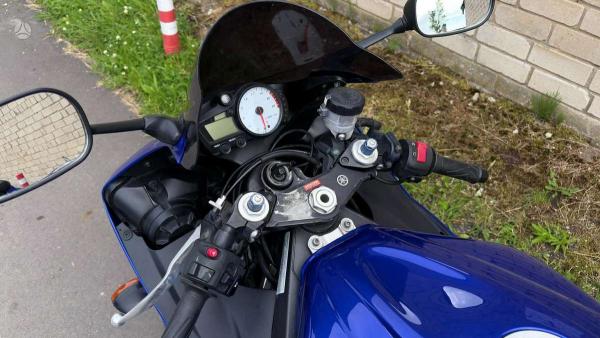 Blue Yamaha R6 2003 in Klaipeda, with an engine capacity of 0.60 L and mileage of 28 thousand km for 3500 €, photo 3 on AUTOMOTO.COM.LV