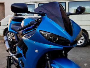 Blue Yamaha R6 2003 in Vilnius, with an engine capacity of 0.60 L and mileage of 33 thousand km for 3650 €, photo 10 on AUTOMOTO.COM.LV