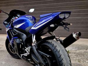 Синий Ямаха R6 2003 в Вильнюс, объемом двигателя 0.60 л и пробегом 40 тыс. км за 3650 €, фото 7 на AUTOMOTO.COM.LV