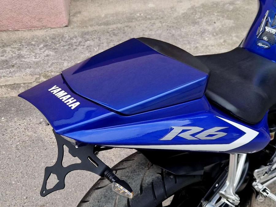 Синий Ямаха R6 2003 в Вильнюс, объемом двигателя 0.60 л и пробегом 40 тыс. км за 3650 €, фото 13 на AUTOMOTO.COM.LV