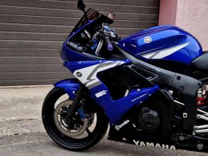 Синий Ямаха R6 2003 в Вильнюс, объемом двигателя 0.60 л и пробегом 40 тыс. км за 3650 €, фото 14 на AUTOMOTO.COM.LV