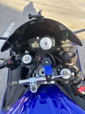 Blue Yamaha R6 2005 in Kretinga, with an engine capacity of 0.60 L and mileage of 36 thousand km for 3750 €, photo 8 on AUTOMOTO.COM.LV