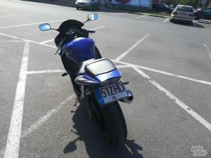 Blue Yamaha R6 2006 in Vilnius, with an engine capacity of 0.60 L and mileage of 32 thousand km for 2850 €, photo 6 on AUTOMOTO.COM.LV