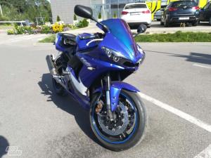 Blue Yamaha R6 2006 in Vilnius, with an engine capacity of 0.60 L and mileage of 32 thousand km for 2850 €, photo 8 on AUTOMOTO.COM.LV