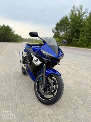 Zils Yamaha R6 2007 Viļņa, ar dzinēja tilpumu 0.00 L un nobraukumu 50 tūkst. km par 3350 €, foto  vietnē AUTOMOTO.COM.LV
