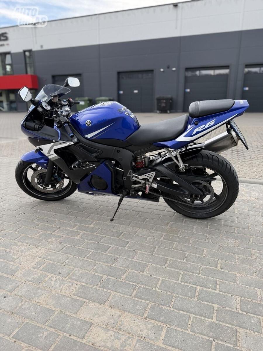 Синий Ямаха R6 2007 в Вильнюс, объемом двигателя 0.00 л и пробегом 50 тыс. км за 3350 €, фото 3 на AUTOMOTO.COM.LV