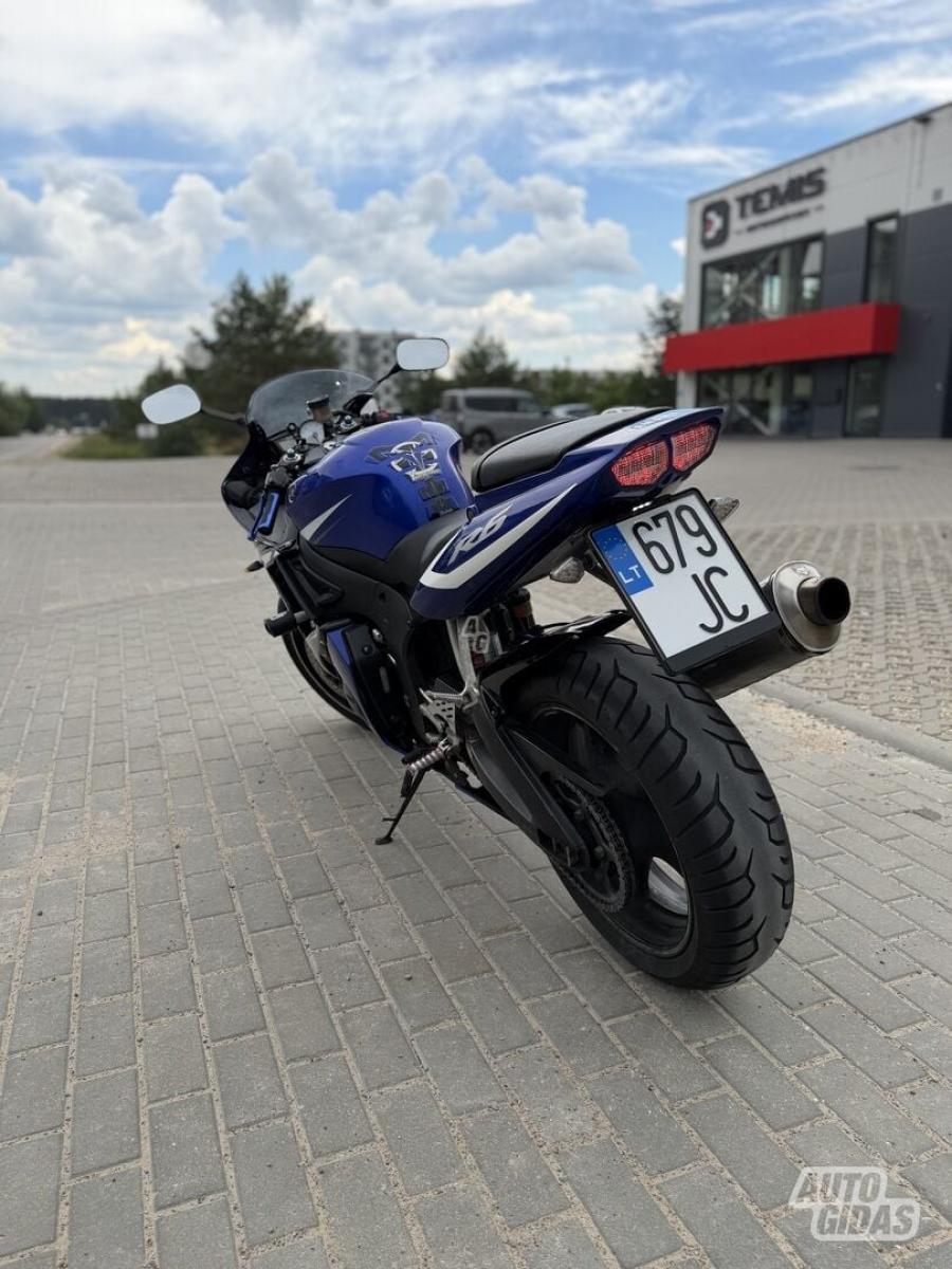 Синий Ямаха R6 2007 в Вильнюс, объемом двигателя 0.00 л и пробегом 50 тыс. км за 3350 €, фото 4 на AUTOMOTO.COM.LV