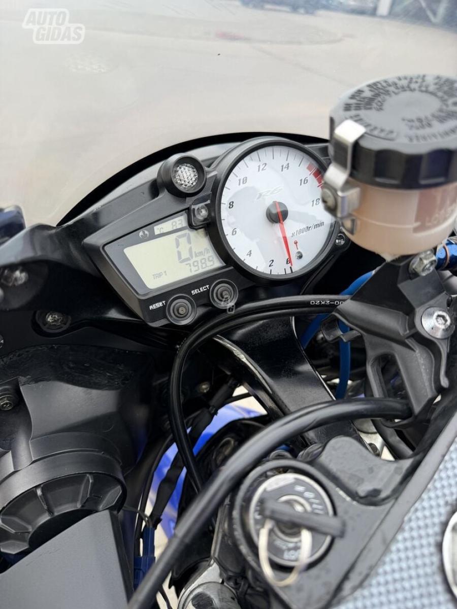 Синий Ямаха R6 2007 в Вильнюс, объемом двигателя 0.00 л и пробегом 50 тыс. км за 3350 €, фото 7 на AUTOMOTO.COM.LV