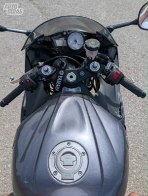 Grey Yamaha R6 2004 in Kaunas, with an engine capacity of 0.60 L and mileage of 55 thousand km for 3100 €, photo 11 on AUTOMOTO.COM.LV