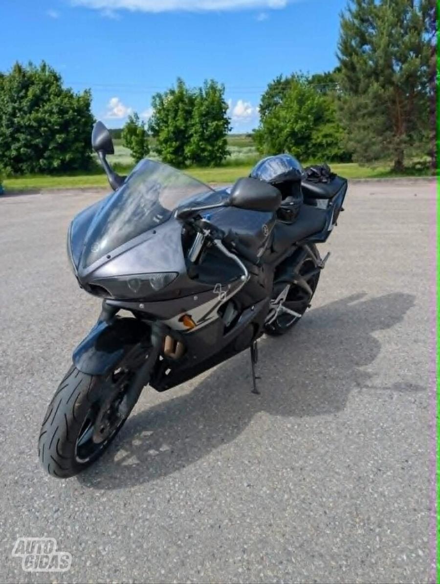 Grey Yamaha R6 2004 in Kaunas, with an engine capacity of 0.60 L and mileage of 55 thousand km for 3100 €, photo 15 on AUTOMOTO.COM.LV