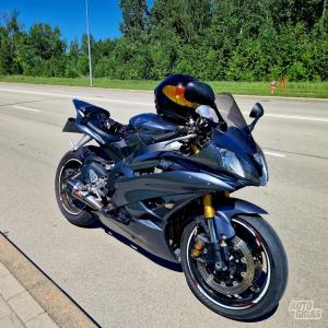 Grey Yamaha R6 2007 in Radviliskis, with an engine capacity of 0.60 L and mileage of 70 thousand km for 4200 €, photo 3 on AUTOMOTO.COM.LV