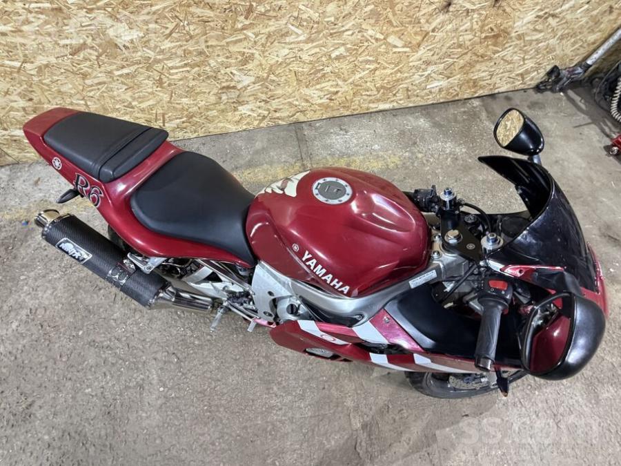 Yamaha R6 1999 Rīga, ar dzinēja tilpumu 0.60 L un nobraukumu 0 tūkst. km par 2400 €, foto 6 vietnē AUTOMOTO.COM.LV