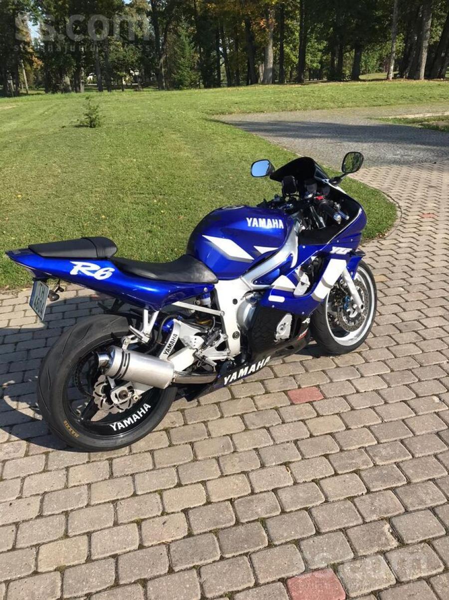 Yamaha R6 1999 in Gulbene, with an engine capacity of 0.60 L and mileage of 0 thousand km for 1999 €, photo 5 on AUTOMOTO.COM.LV