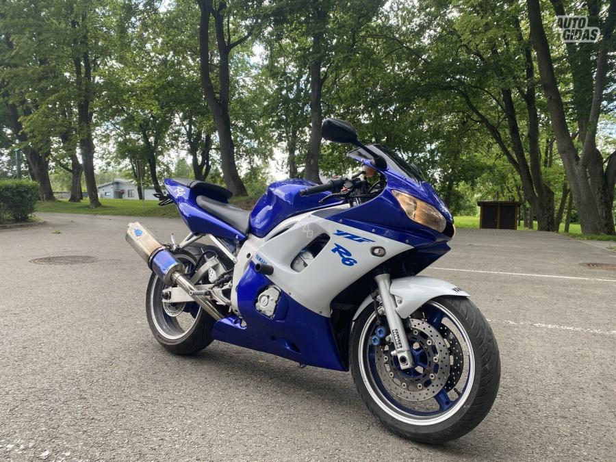 Ямаха R6 1999 в Мариямполе, объемом двигателя 0.60 л и пробегом 0 тыс. км за 2050 €, фото 1 на AUTOMOTO.COM.LV