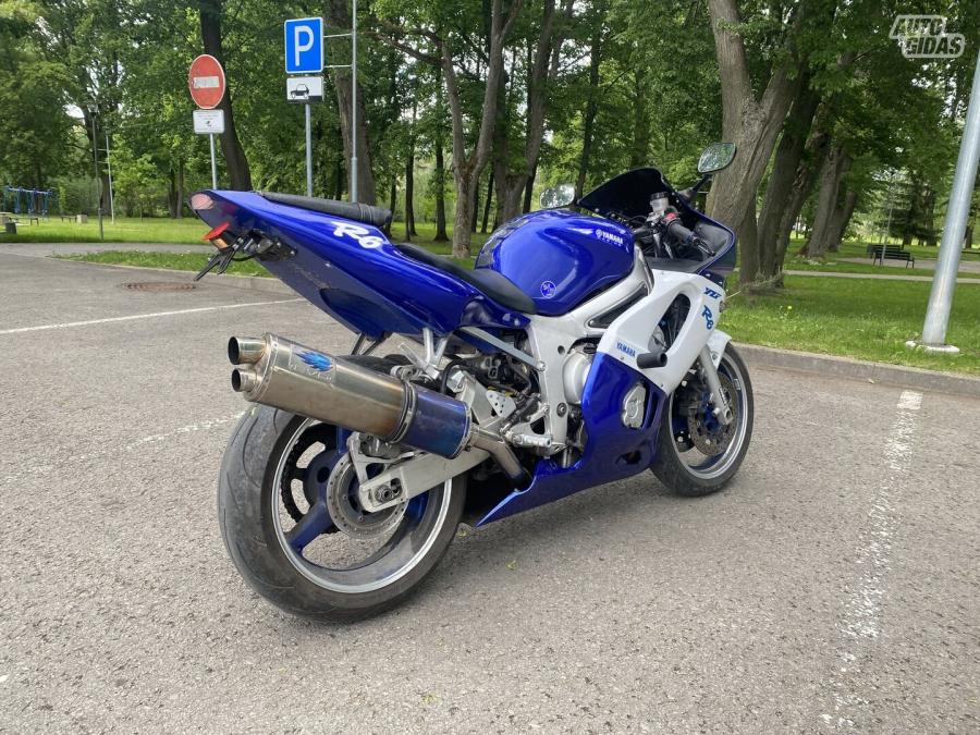 Ямаха R6 1999 в Мариямполе, объемом двигателя 0.60 л и пробегом 0 тыс. км за 2050 €, фото 4 на AUTOMOTO.COM.LV