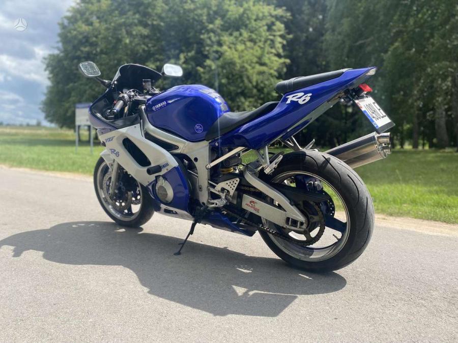 Ямаха R6 1999 в Мариямполе, объемом двигателя 0.60 л и пробегом 35 тыс. км за 1750 €, фото 3 на AUTOMOTO.COM.LV