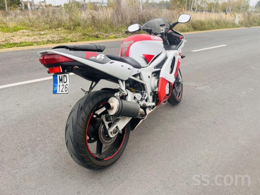 Yamaha R6 1999 in Jekabpils, with an engine capacity of 0.60 L and mileage of 0 thousand km for 1500 €, photo 1 on AUTOMOTO.COM.LV