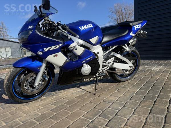 Yamaha R6 2000 Cēsis, ar dzinēja tilpumu 0.60 L un nobraukumu 0 tūkst. km par 2950 €, foto 1 vietnē AUTOMOTO.COM.LV