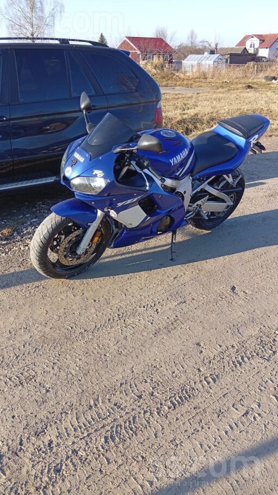 Ямаха R6 2000 в Елгава, объемом двигателя 0.60 л и пробегом 0 тыс. км за 2200 €, фото 1 на AUTOMOTO.COM.LV