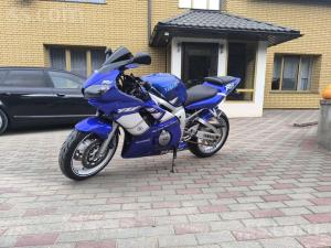 Yamaha R6 2000 Rēzekne, ar dzinēja tilpumu 0.60 L un nobraukumu 0 tūkst. km par 3100 €, foto 1 vietnē AUTOMOTO.COM.LV