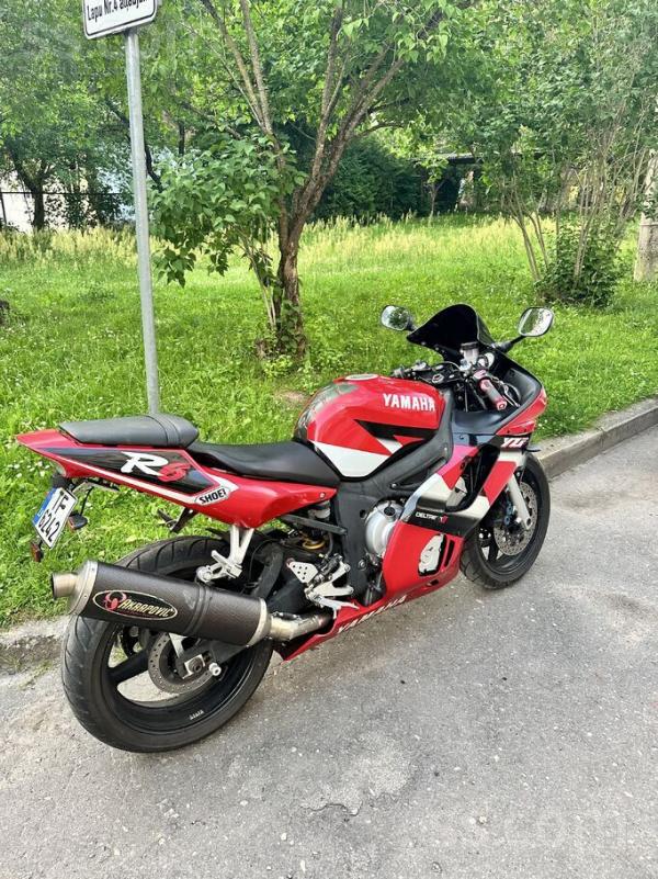 Ямаха R6 2001 в Огре, объемом двигателя 0.60 л и пробегом 0 тыс. км за 2650 €, фото 2 на AUTOMOTO.COM.LV