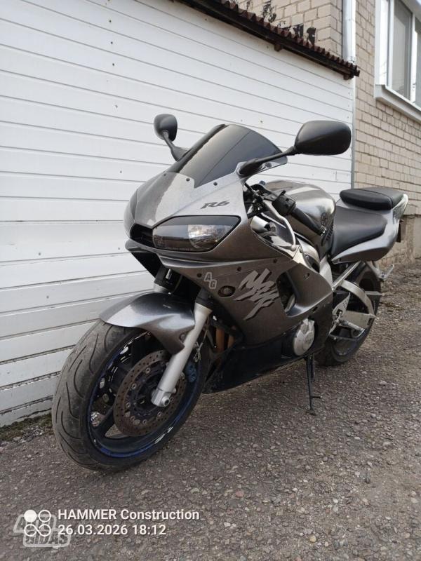 Yamaha R6 2002 Jurbarkas, ar dzinēja tilpumu 0.00 L un nobraukumu 0 tūkst. km par 1750 €, foto 11 vietnē AUTOMOTO.COM.LV