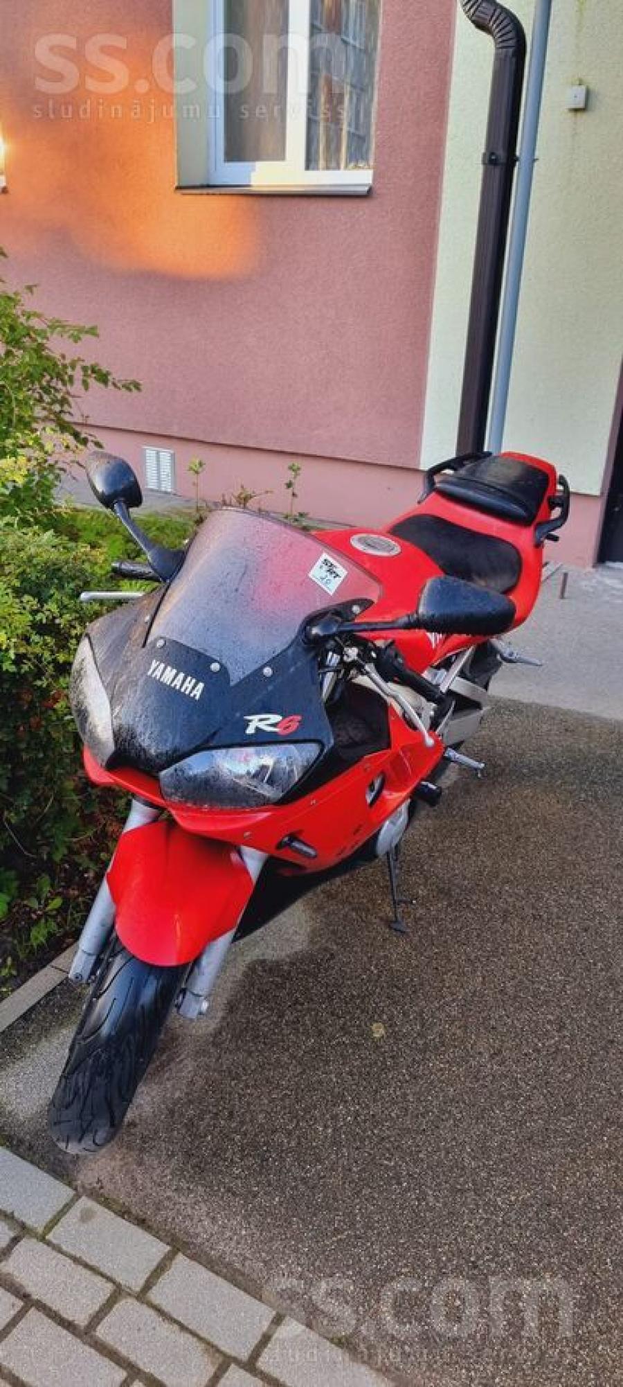 Yamaha R6 2002 Rīga, ar dzinēja tilpumu 0.60 L un nobraukumu 0 tūkst. km par 1500 €, foto 3 vietnē AUTOMOTO.COM.LV