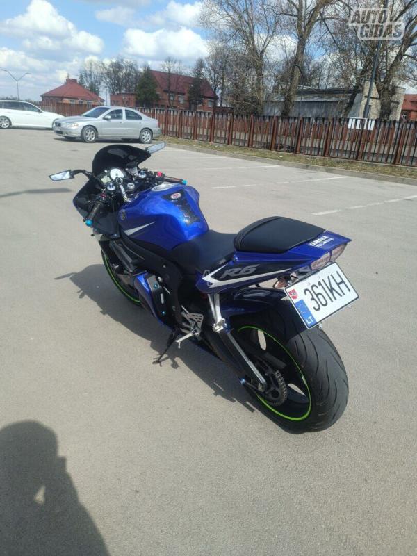 Ямаха R6 2003 в Мариямполе, объемом двигателя 0.00 л и пробегом 0 тыс. км за 3140 €, фото 4 на AUTOMOTO.COM.LV