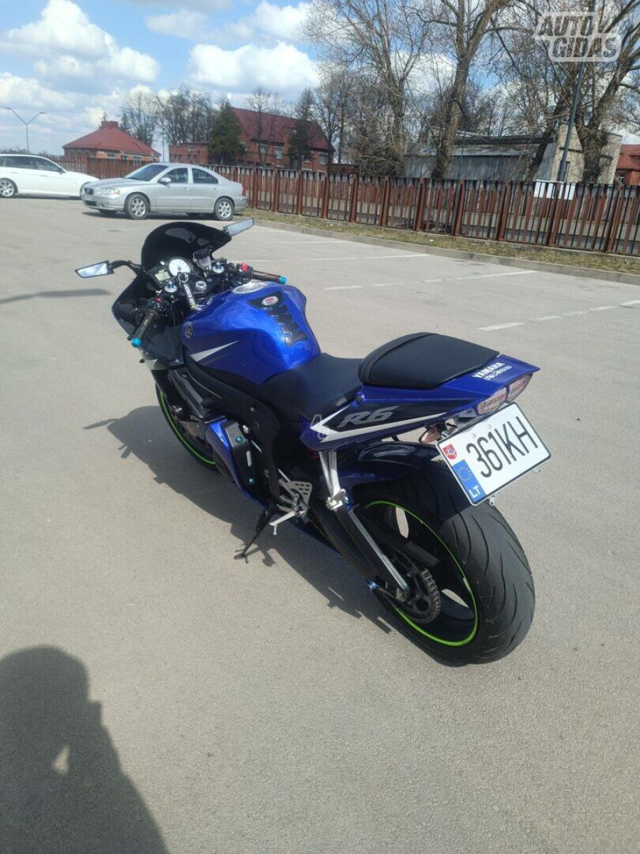 Ямаха R6 2003 в Мариямполе, объемом двигателя 0.00 л и пробегом 0 тыс. км за 3140 €, фото 5 на AUTOMOTO.COM.LV