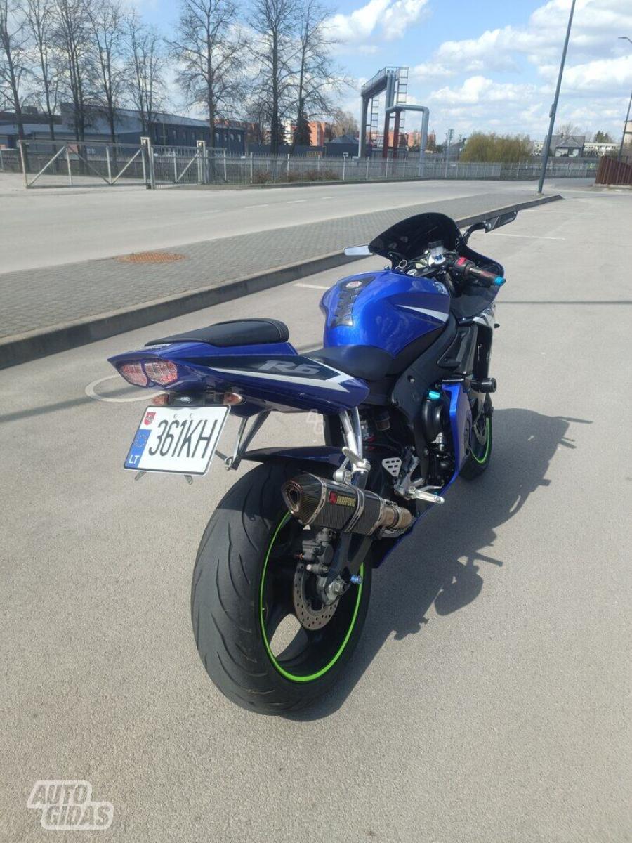 Ямаха R6 2003 в Мариямполе, объемом двигателя 0.00 л и пробегом 0 тыс. км за 3140 €, фото 6 на AUTOMOTO.COM.LV