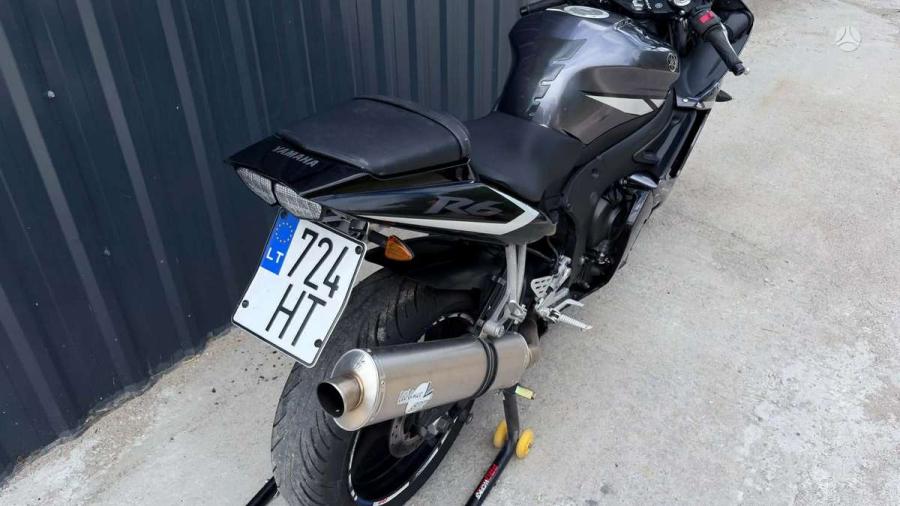 Ямаха R6 2003 в Клайпеда, объемом двигателя 0.60 л и пробегом 54 тыс. км за 3900 €, фото 8 на AUTOMOTO.COM.LV