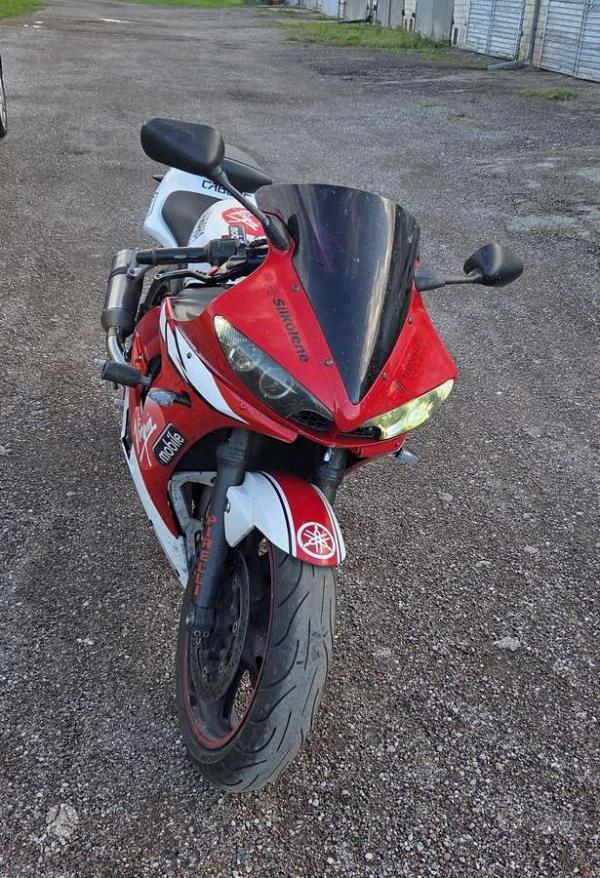 Ямаха R6 2003 в Мариямполе, объемом двигателя 0.60 л и пробегом 57 тыс. км за 3000 €, фото 5 на AUTOMOTO.COM.LV