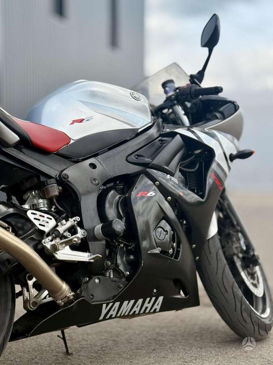 Yamaha R6 2004 Mažeikiai, ar dzinēja tilpumu 0.00 L un nobraukumu 48 tūkst. km par 2750 €, foto 5 vietnē AUTOMOTO.COM.LV