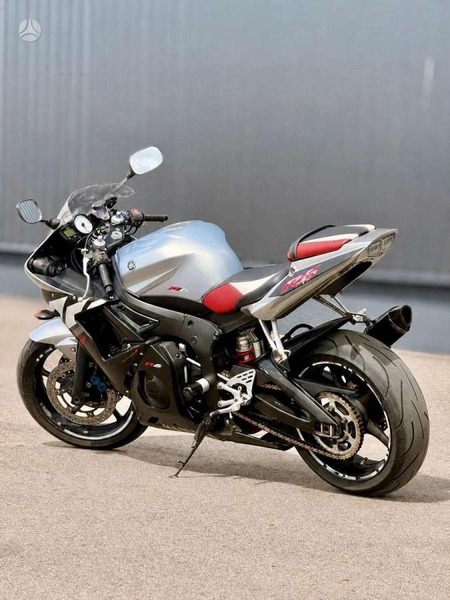 Yamaha R6 2004 Mažeikiai, ar dzinēja tilpumu 0.00 L un nobraukumu 48 tūkst. km par 2750 €, foto 8 vietnē AUTOMOTO.COM.LV