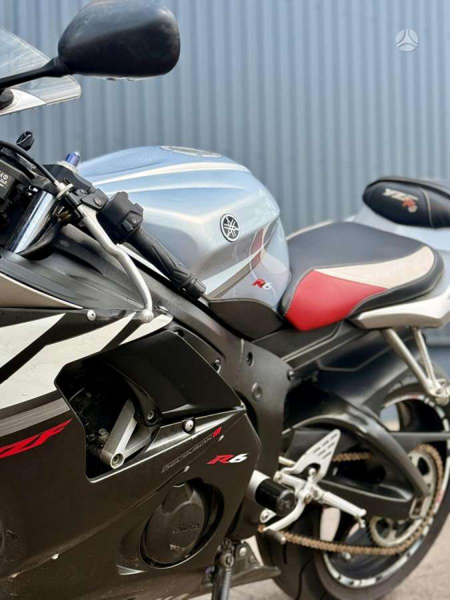 Yamaha R6 2004 Mažeikiai, ar dzinēja tilpumu 0.00 L un nobraukumu 48 tūkst. km par 2750 €, foto 10 vietnē AUTOMOTO.COM.LV