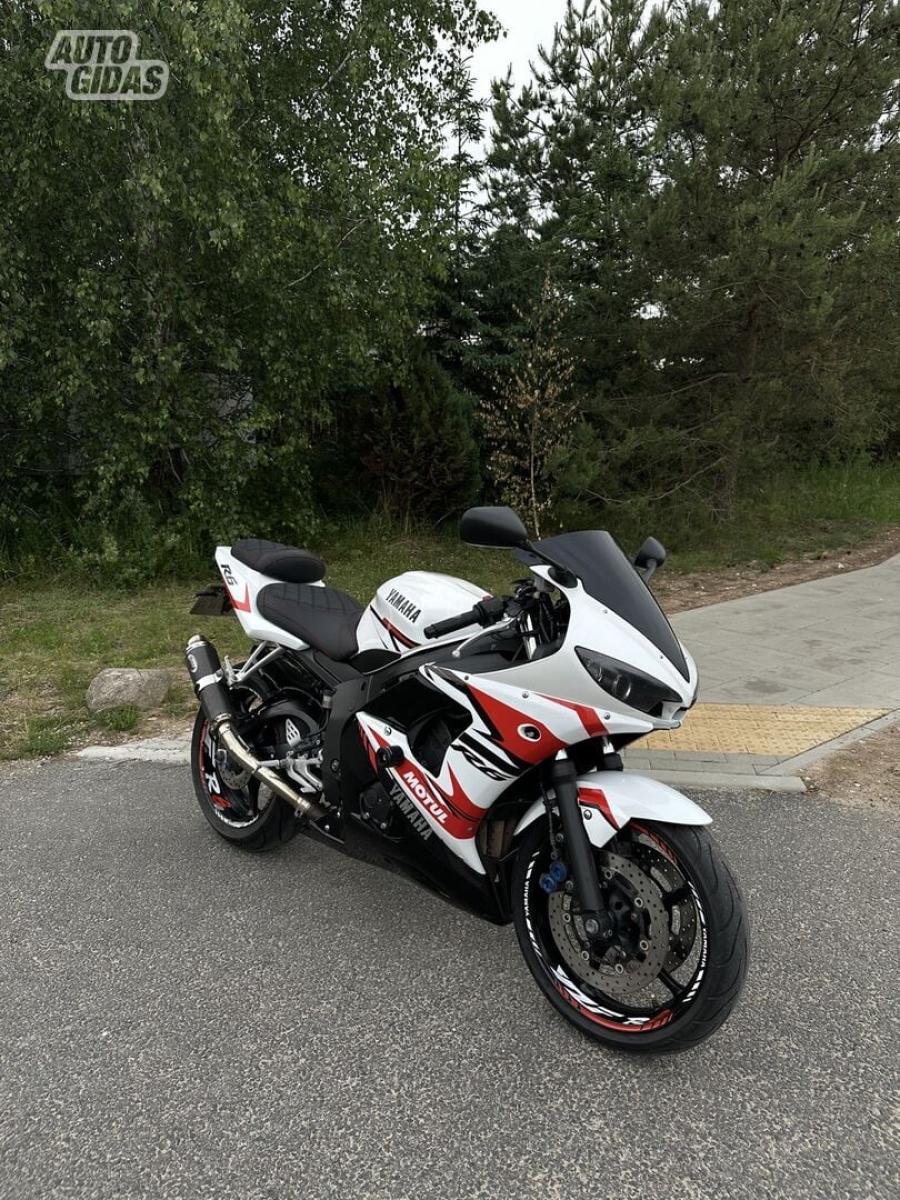 Yamaha R6 2004 Viļņa, ar dzinēja tilpumu 0.00 L un nobraukumu 0 tūkst. km par 4100 €, foto 1 vietnē AUTOMOTO.COM.LV