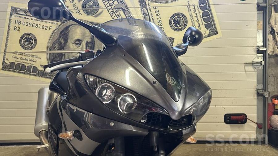 Yamaha R6 2005 in Riga, with an engine capacity of 0.60 L and mileage of 0 thousand km for 3300 €, photo 1 on AUTOMOTO.COM.LV