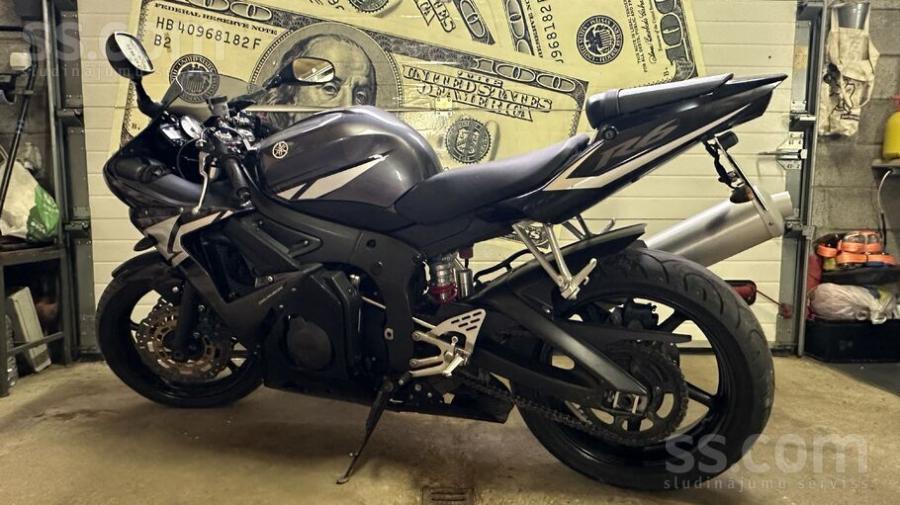 Yamaha R6 2005 in Riga, with an engine capacity of 0.60 L and mileage of 0 thousand km for 3300 €, photo 5 on AUTOMOTO.COM.LV