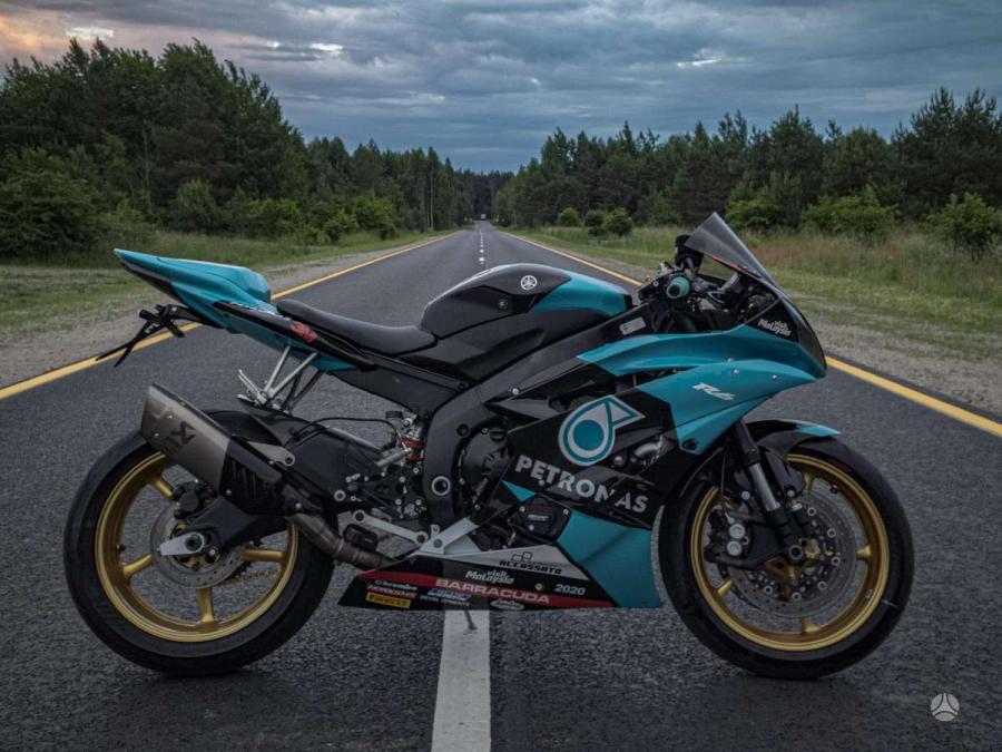 Yamaha R6 2006 Klaipėda, ar dzinēja tilpumu 0.60 L un nobraukumu 55 tūkst. km par 4700 €, foto 3 vietnē AUTOMOTO.COM.LV
