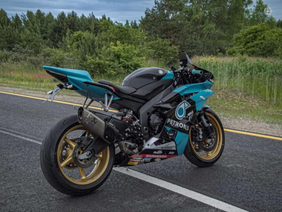 Yamaha R6 2006 Klaipėda, ar dzinēja tilpumu 0.60 L un nobraukumu 55 tūkst. km par 4700 €, foto 7 vietnē AUTOMOTO.COM.LV
