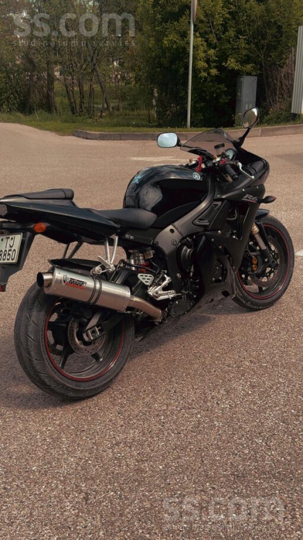 Yamaha R6 2006 Daugavpils, ar dzinēja tilpumu 0.60 L un nobraukumu 0 tūkst. km par 3300 €, foto 3 vietnē AUTOMOTO.COM.LV